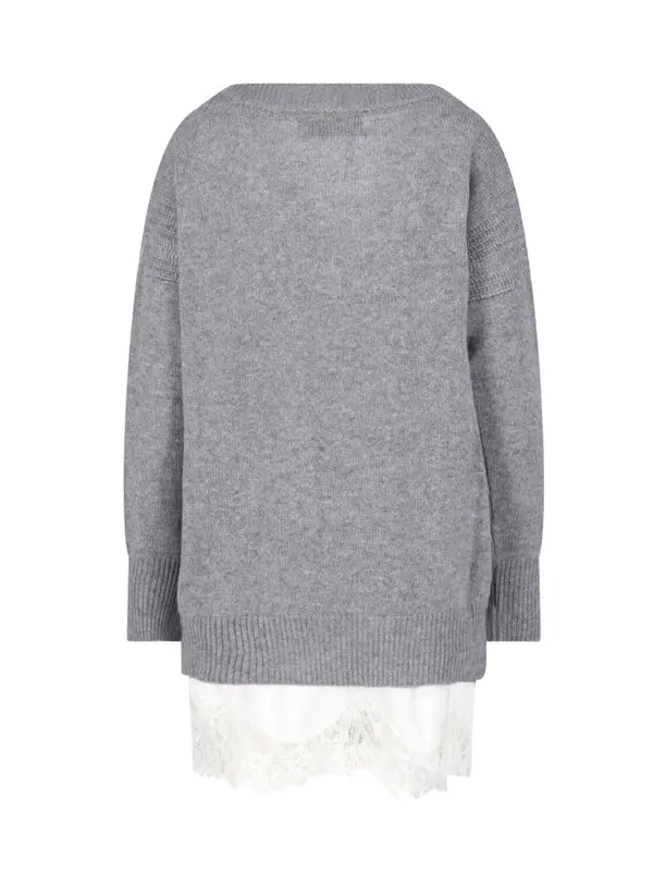 Ermanno Scervino Mini Cashmere Dress