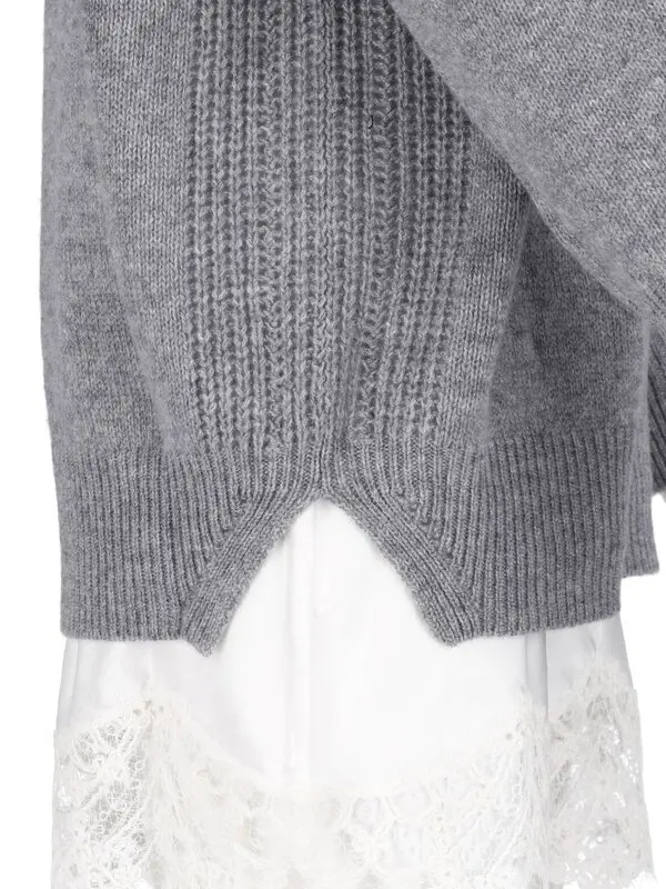 Ermanno Scervino Mini Cashmere Dress