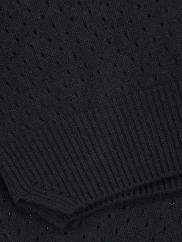 Ermanno Scervino Lace Cashmere Cardigan