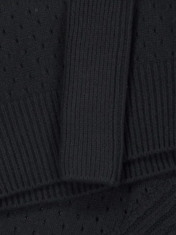 Ermanno Scervino Lace Cashmere Cardigan