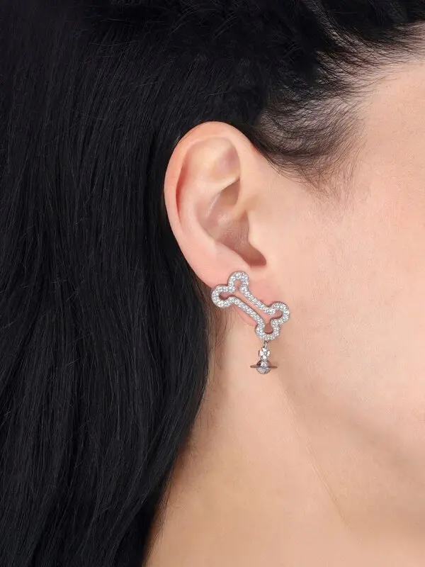 VIVIENNE WESTWOOD Single Earring "lyndon Bone