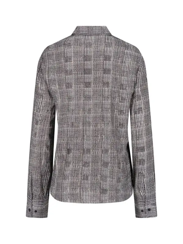Ermanno Scervino Checkered Viscose Shirt