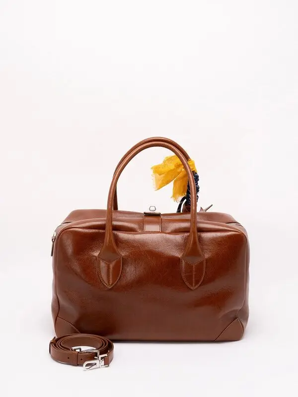 GOLDEN GOOSE Leather Vita Medium Bag