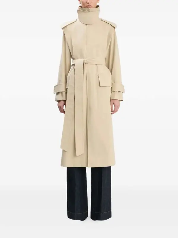 Victoria Beckham Philippa Belted Trench Coat