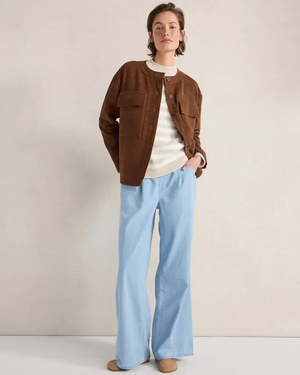 HAVEN WELL WITHIN Plush Velveteen Jacket