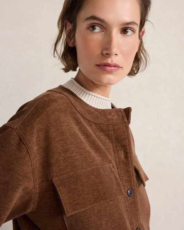 HAVEN WELL WITHIN Plush Velveteen Jacket