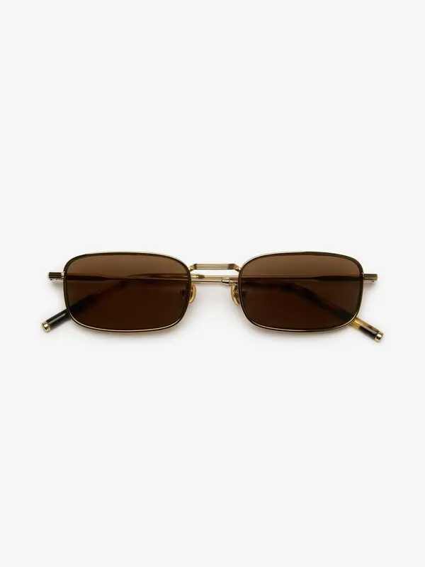 HOUSE OF DAGMAR Square Sunglasses - Havana/gold