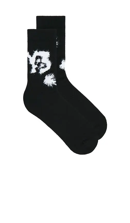 Y3 Chito Crew Socks - Black