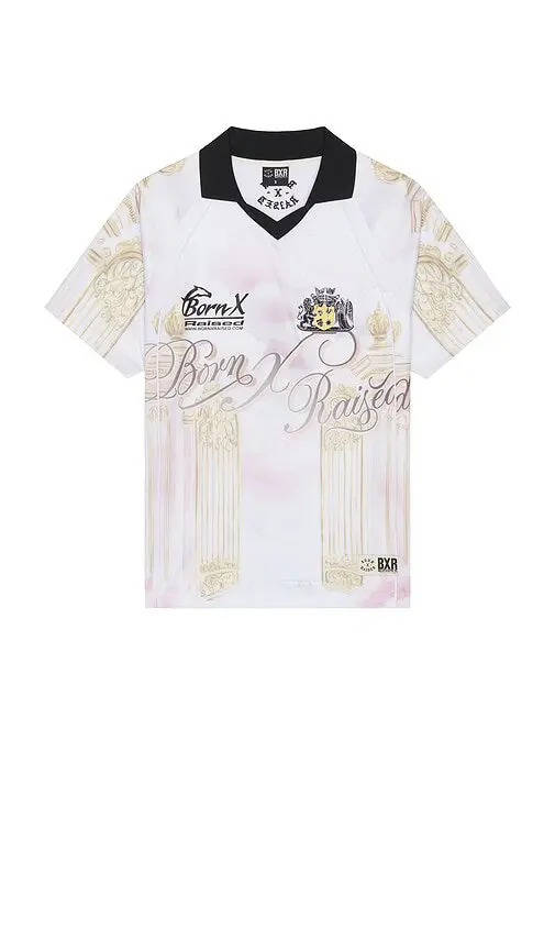 BORN X RAISED Heaven Soccer Jersey In Purple