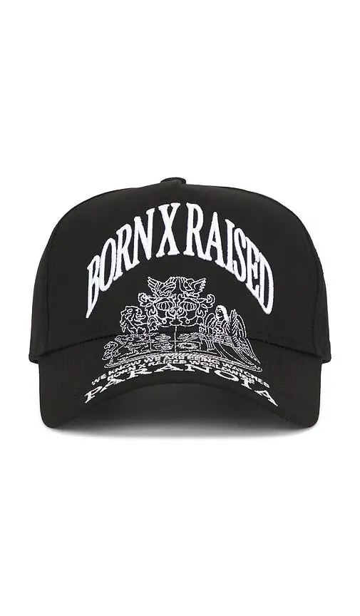 BORN X RAISED Paranoia Crest Snapback