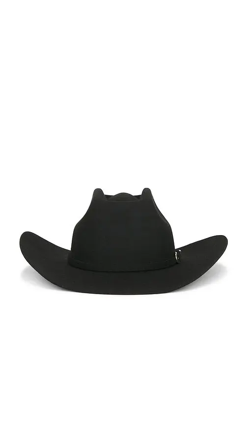 Brixton Prescott Brick Top Cowboy Hat - Black
