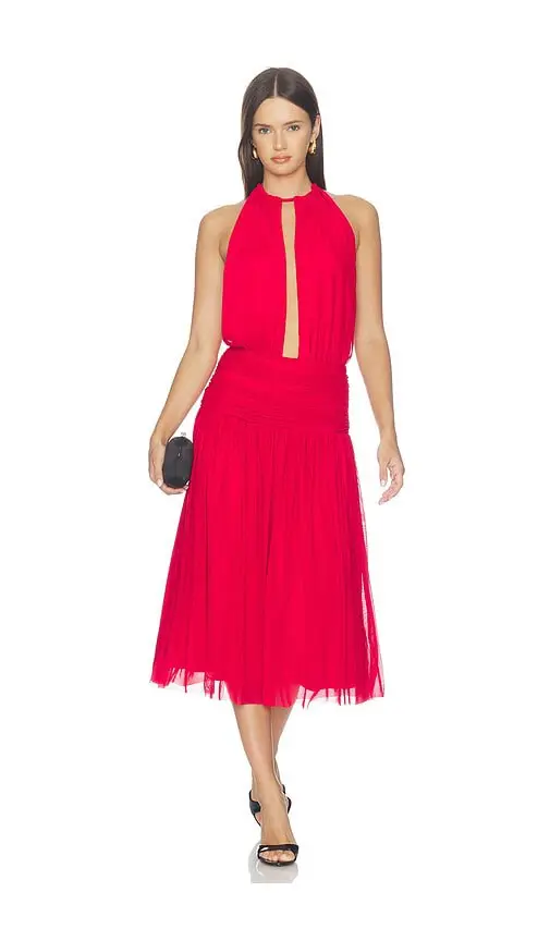Superdown Nossa Backless Midi Dress