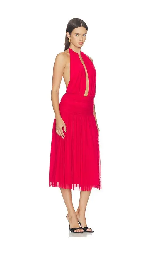 Superdown Nossa Backless Midi Dress