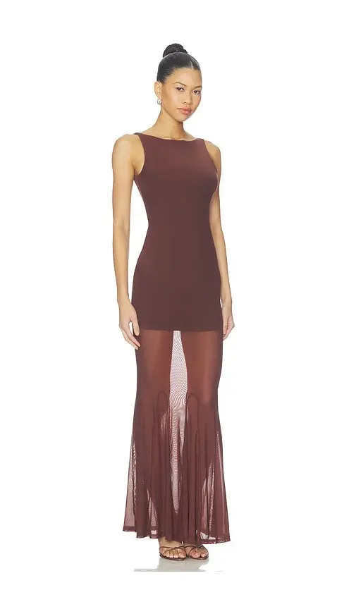 Superdown Auli Maxi Dress - Brown