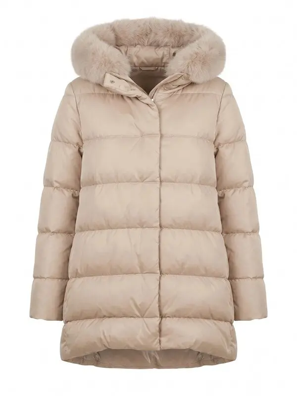 Herno A-shape` Padded Jacket - Multicolor
