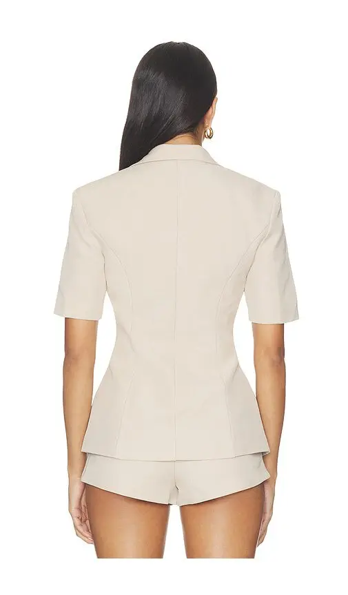 ALL THE WAYS Blake Evin Landry Short Sleeve Blazer