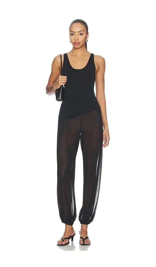 EAVES Blake Evin Auden Knit Tank - Black