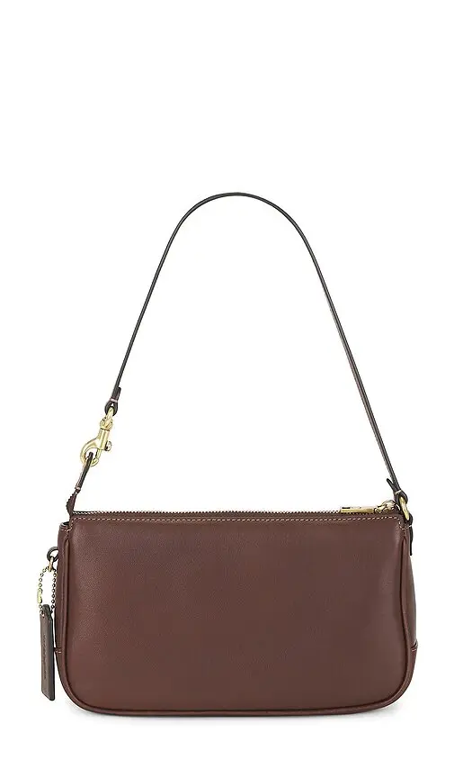 COACH Natural Grain Leather Plaza Bag