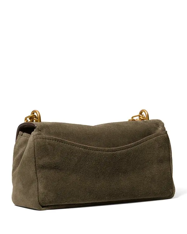 Michael Kors Bryant Small Turnlock Convertible Chain Shoulder Bag - Loden