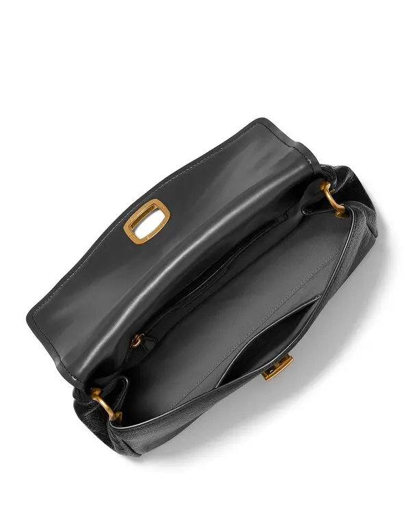 Michael Kors Bryant Convertible Chain Shoulder Bag - Black