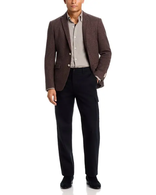 John Varvatos Slim Fit Wool Blend Jersey Sport Coat