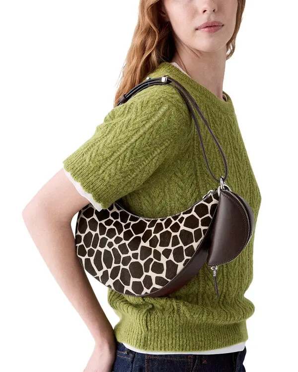 Kate Spade New York Duo Giraffe Print Calf Hair Crossbody Bag - Multi