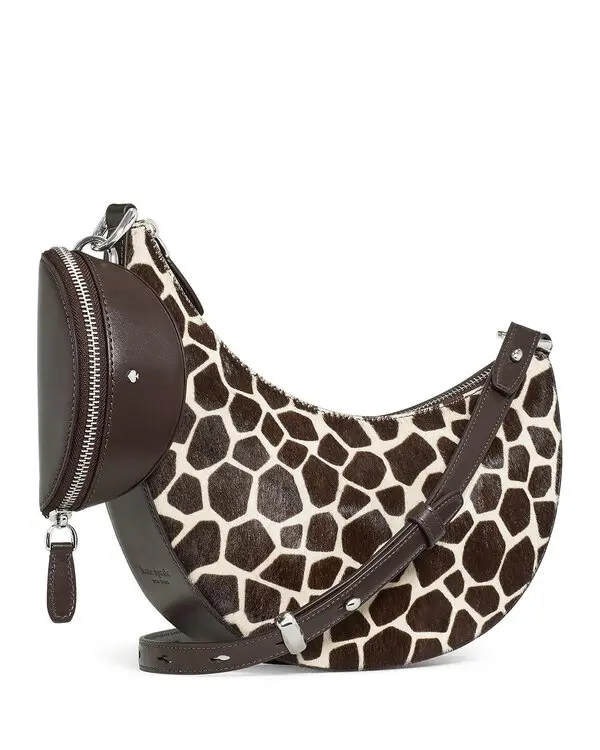 Kate Spade New York Duo Giraffe Print Calf Hair Crossbody Bag - Multi