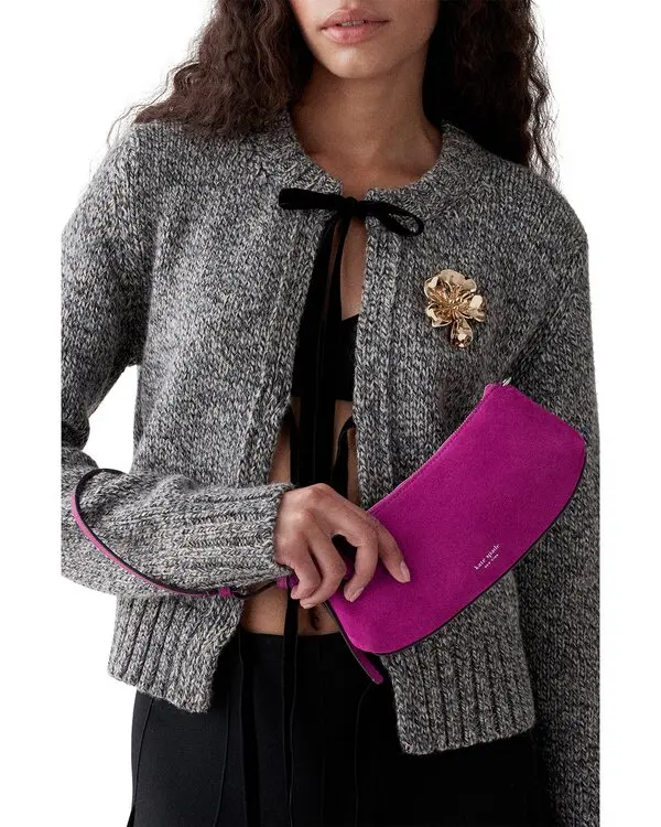 Kate Spade New York Loop Suede Pochette Bag