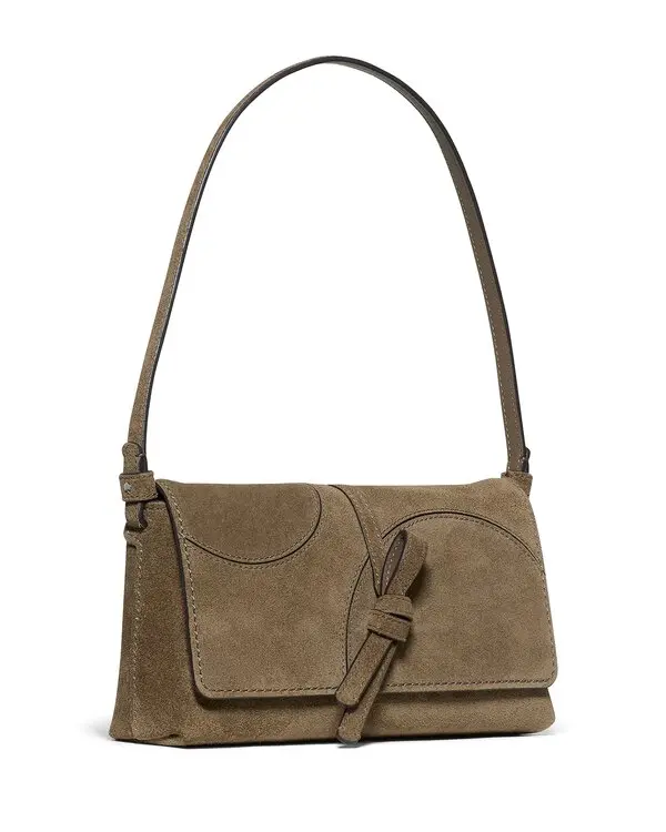 Kate Spade New York Loop Small Dot Patchwork Suede Shoulder Bag