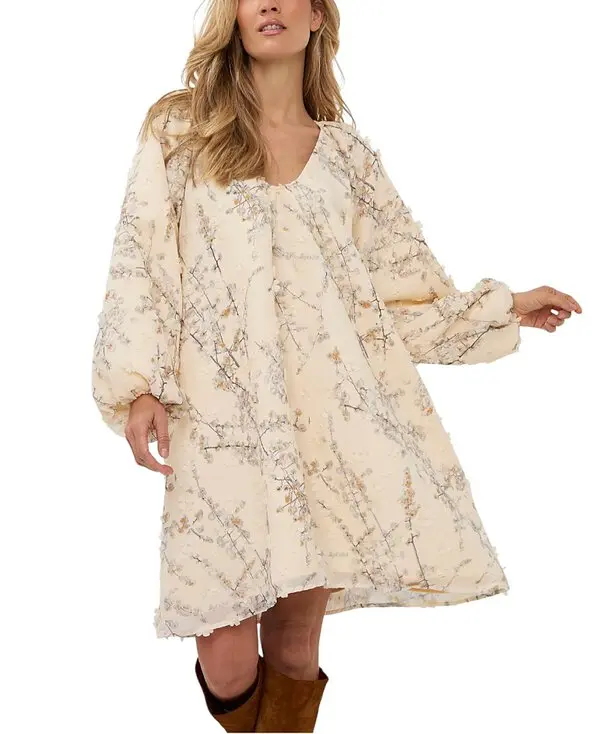 MARIELLE STOKKELAAR Candice Embroidery Floral Dress