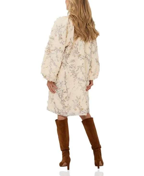 MARIELLE STOKKELAAR Candice Embroidery Floral Dress