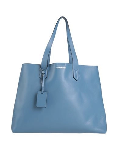 Emporio Armani Handbag Azure Cow Leather - Blue