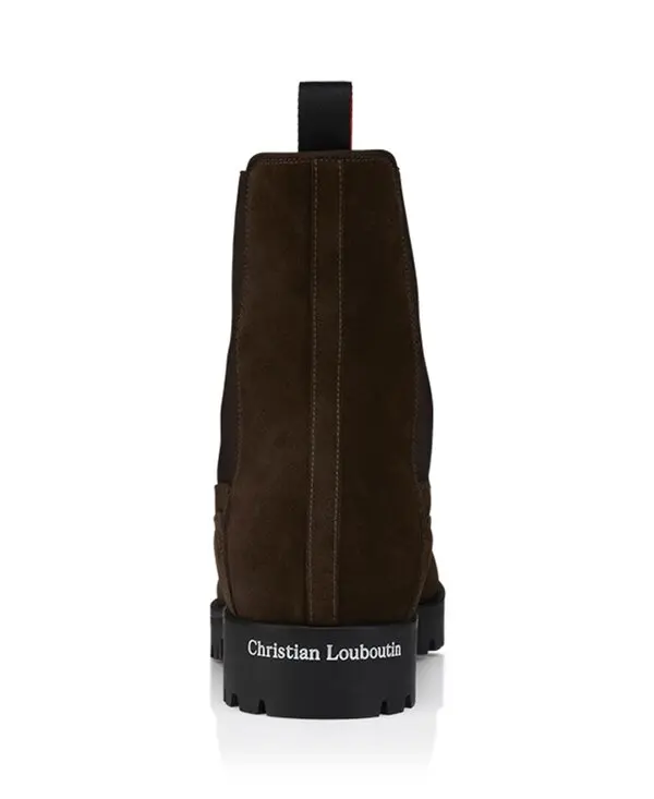 CHRISTIAN LOUBOUTIN Cavernos Chelsea Booties