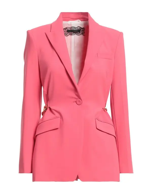 Patrizia Pepe Blazer Coral Size Polyester, Elastane