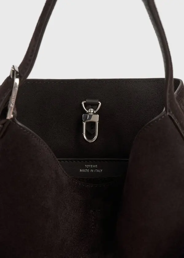 TOTEME Small Belted Suede Tote