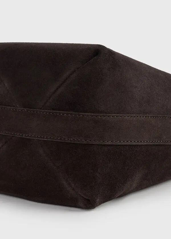 TOTEME Small Belted Suede Tote