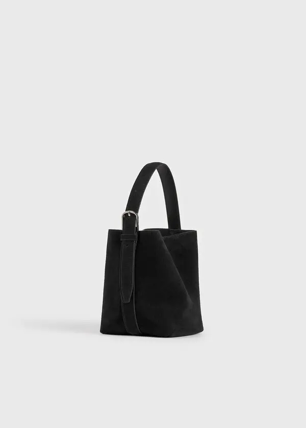TOTEME Small Belted Suede Tote