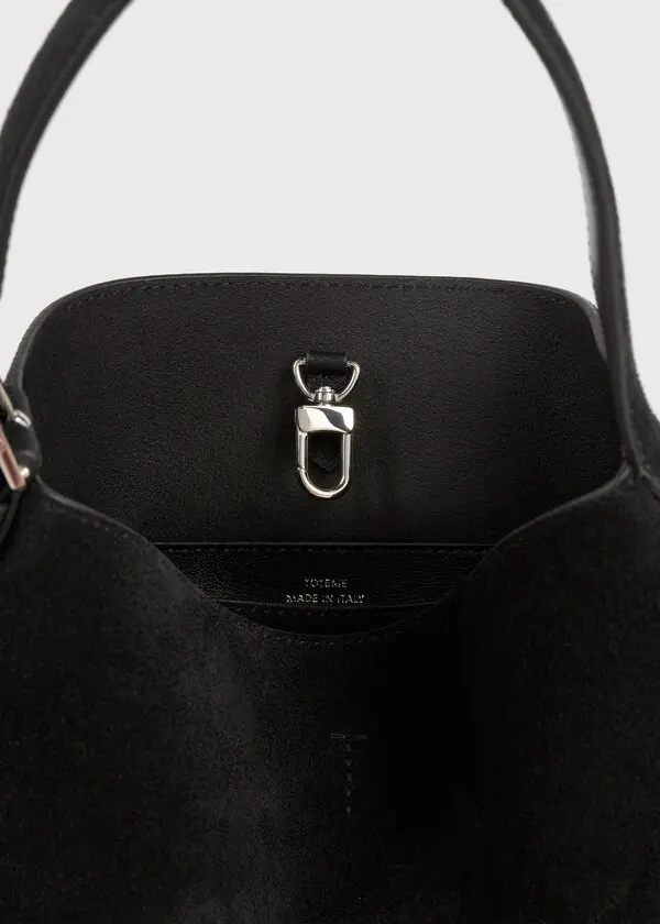 TOTEME Small Belted Suede Tote