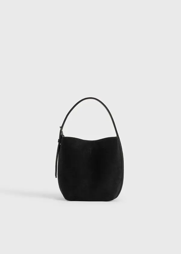 TOTEME Small Belted Suede Tote