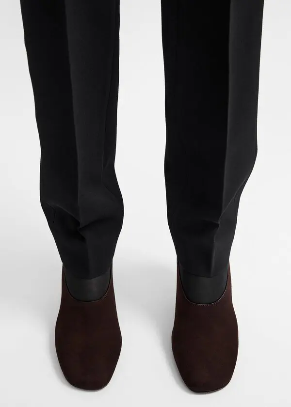 TOTEME Contour Suede Mules