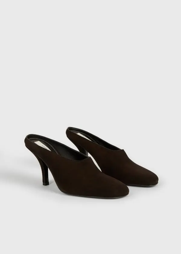 TOTEME Contour Suede Mules