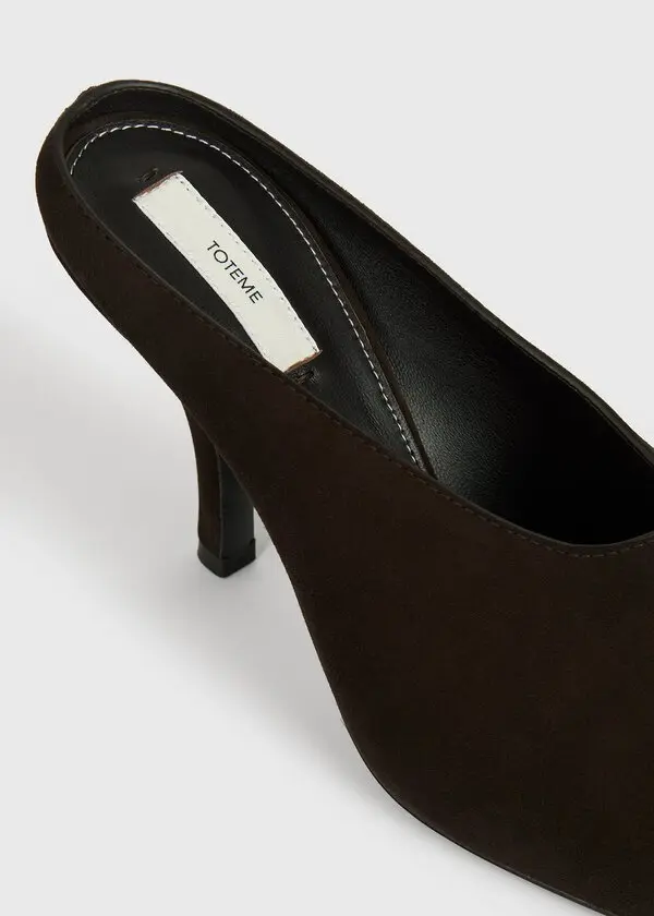 TOTEME Contour Suede Mules