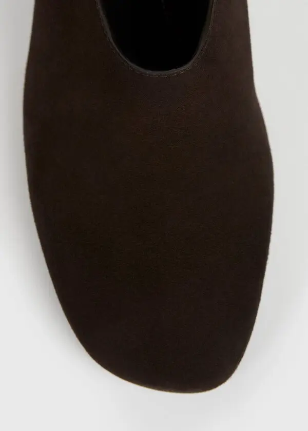 TOTEME Contour Suede Mules