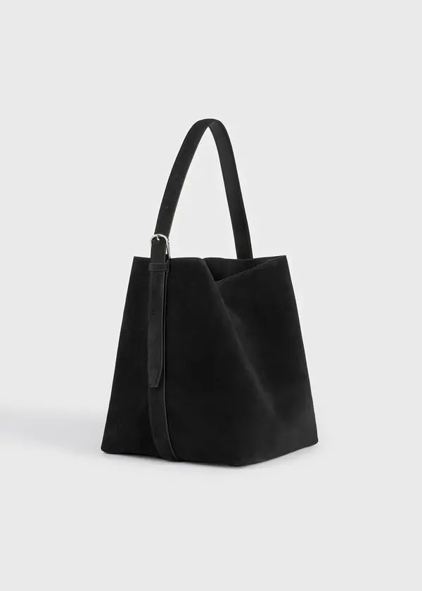 TOTEME Medium Belted Suede Tote
