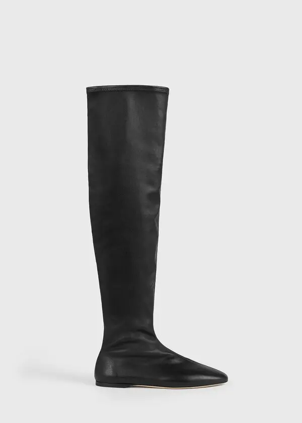 TOTEME Deconstructed Stretch Nappa Boots