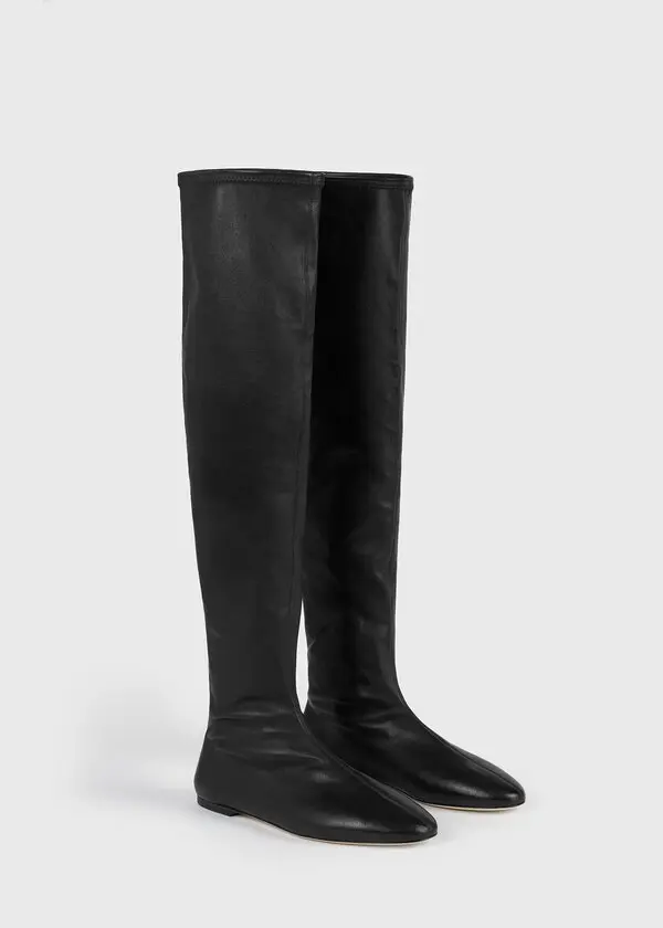 TOTEME Deconstructed Stretch Nappa Boots