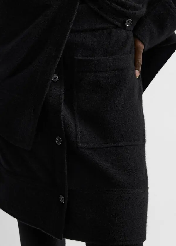 TOTEME Buttoned Cashmere Skirt