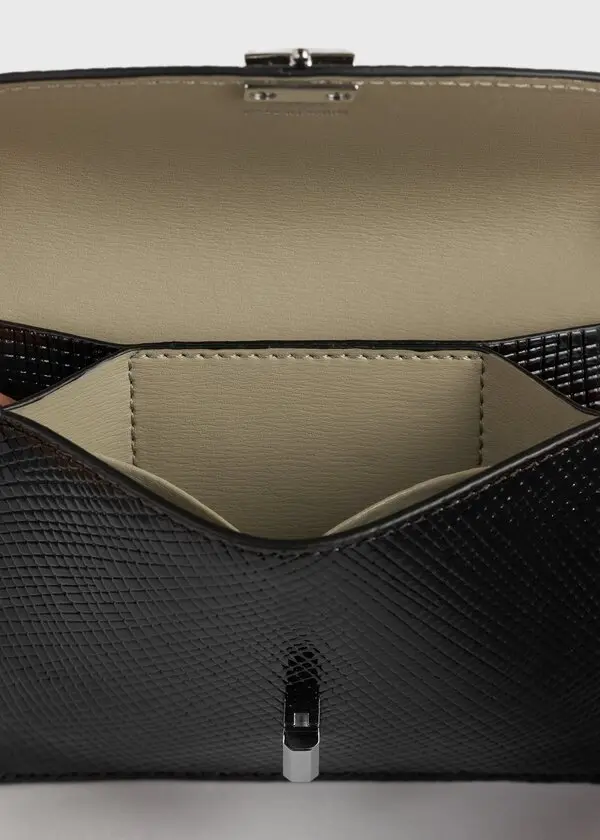 TOTEME T-lock Palmellato-patent Cardholder