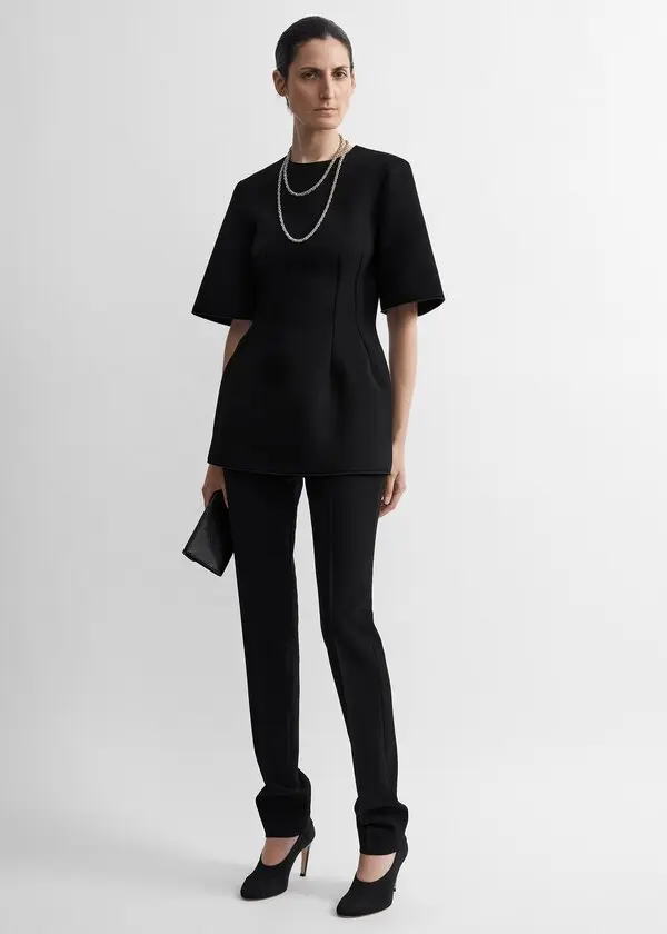 TOTEME Sculptural Scuba Top