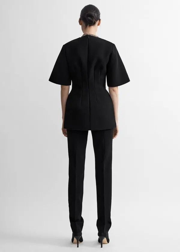 TOTEME Sculptural Scuba Top